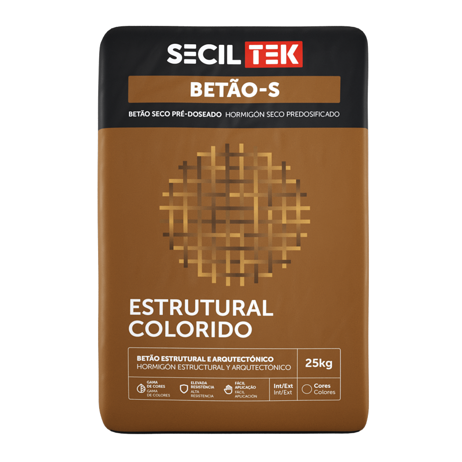 Descubra o Betão-S Estrutural Colorido — Argamassas | Secil Portugal